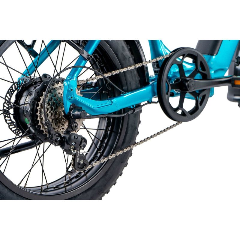 Leader Fox Cody Fat Bike foldable (blue)